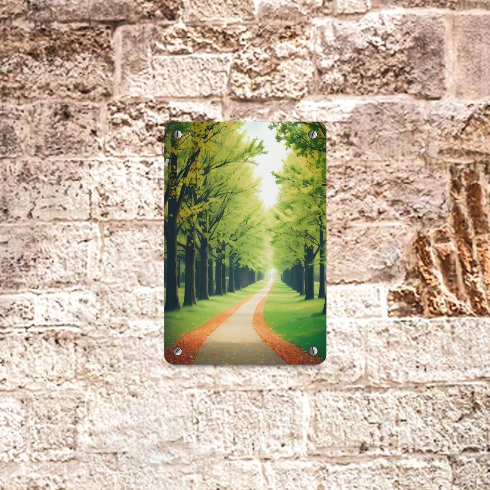 Metal Wall Art Print - Long Road Home - 8x12 Metal Tin Sign 8"x12"(Made ...