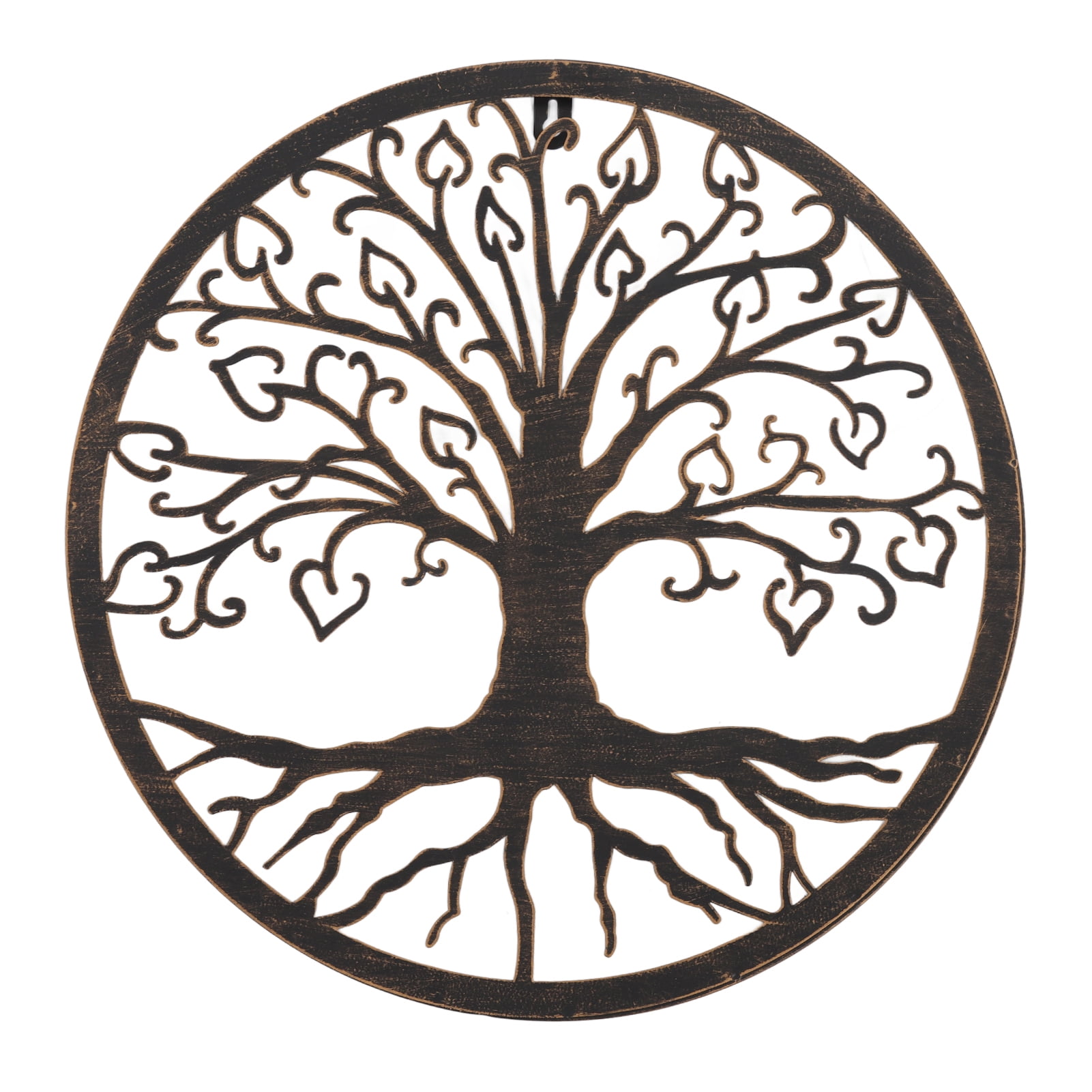 Metal Wall Art Tree Tree Shape Modern Minimalist Iron Tree Art Wall ...