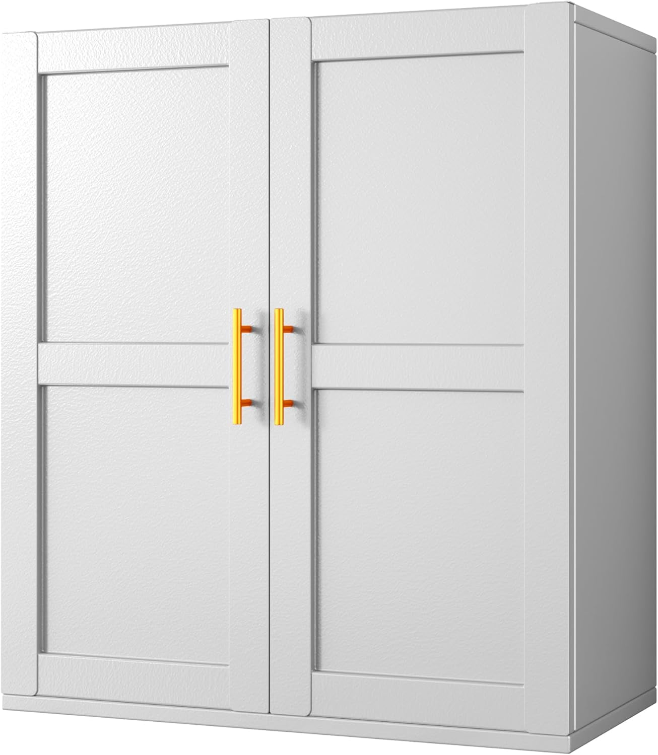 Metal Wall Cabinet, 2 Doors with Adjustable Shelves, Over The Toilet ...