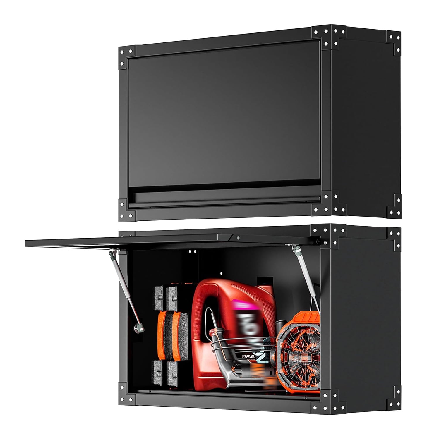 Metal Wall Cabinet, Wall Cabinets, Wall Mounted Storage Cabinet with ...