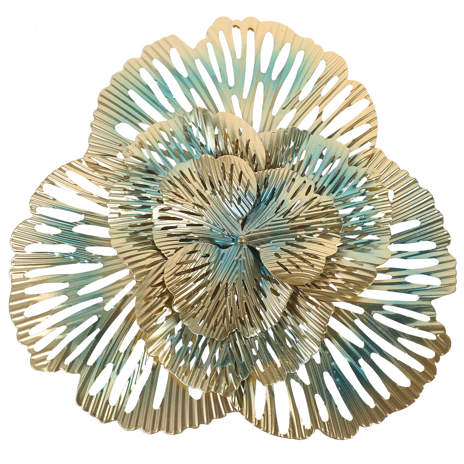 Metal Wall Decor Flower Wall Art Home Living Room Metal Art Wall ...