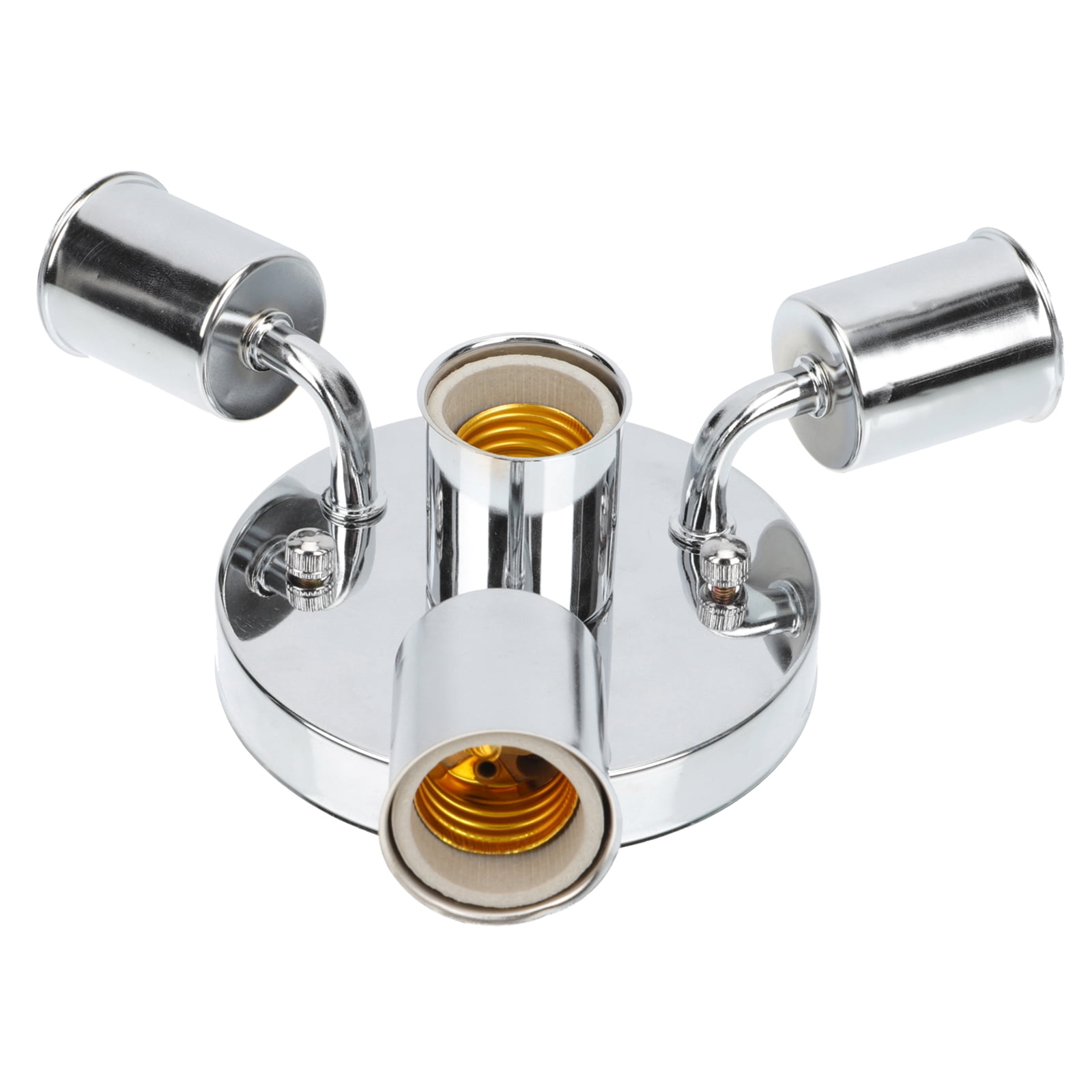 Metal Wall Lamp Base Lamp Holder Chic Metal Screw Lamp Accessory Holder ...