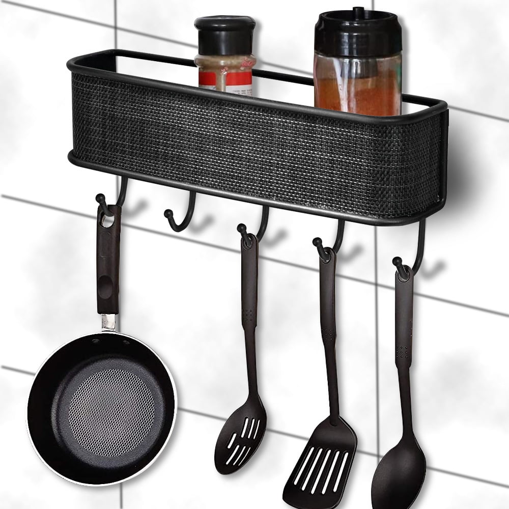 Metal Wall Mount Key and Mail Holder, Letter Rack Storage Organizer ...