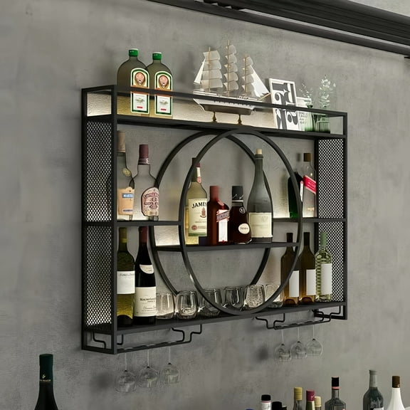 Wall Mount Glass Wine Holders