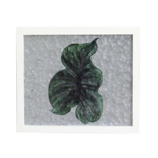 Metal Wall Plaque Leaves Design - Walmart.com