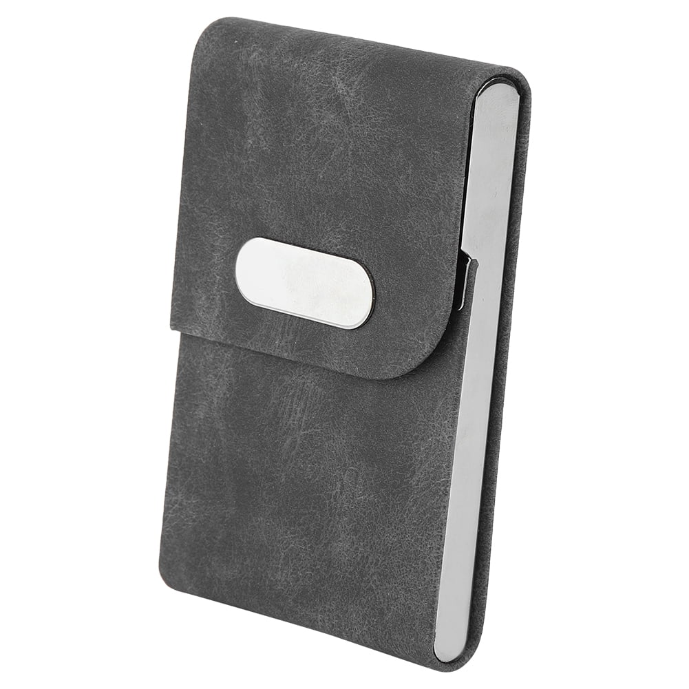 Metal Wallet Proof Credit Card Holder Case Pocket (Black) - Walmart.com