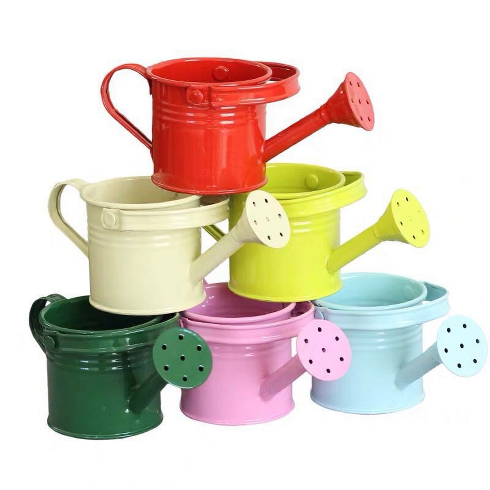 Metal Watering Can, Children Garden Watering Bucket Iron Watering Tin ...