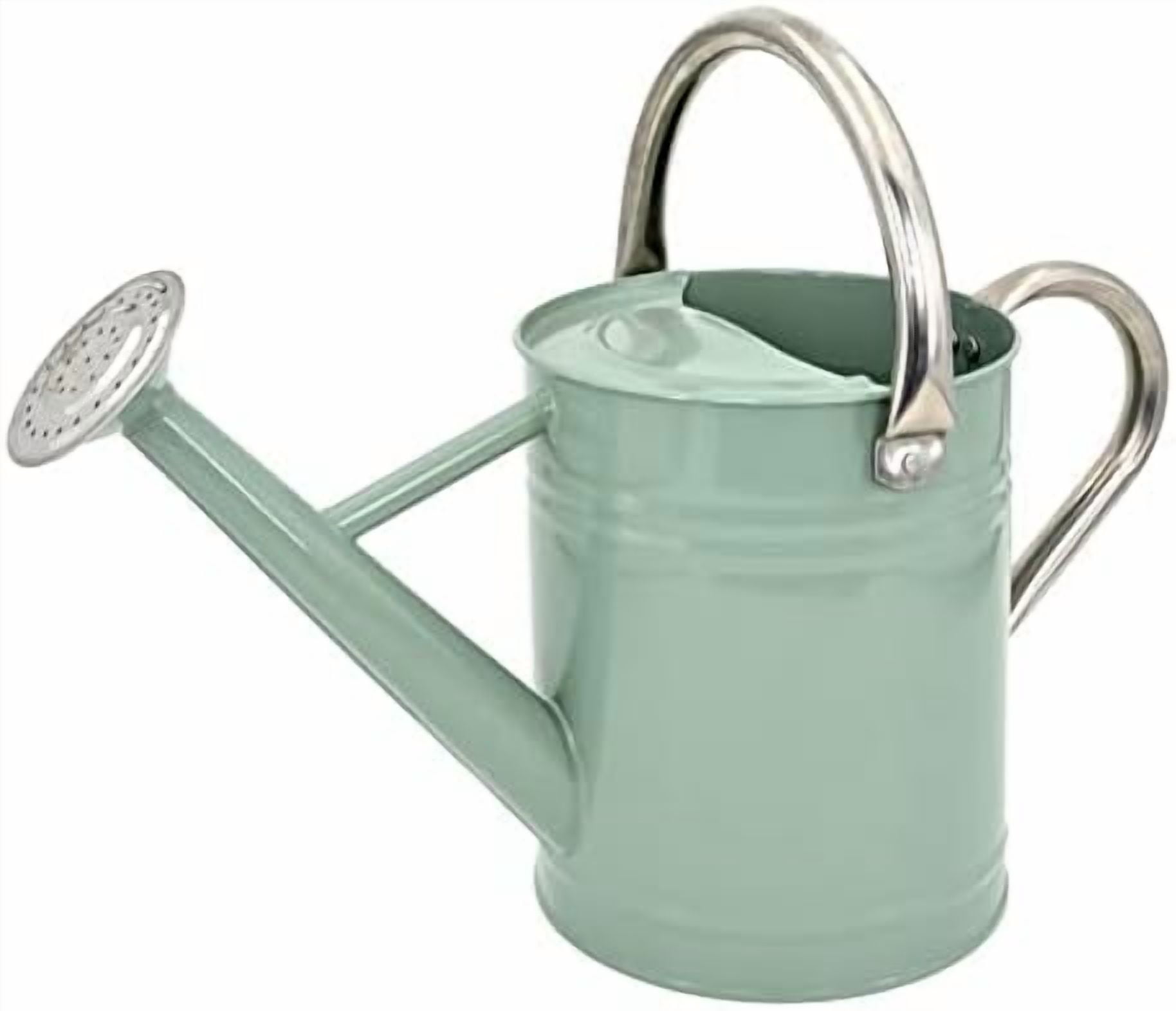 Metal Watering Can for Outdoor Plants, Galvanized Steel Watering Can ...