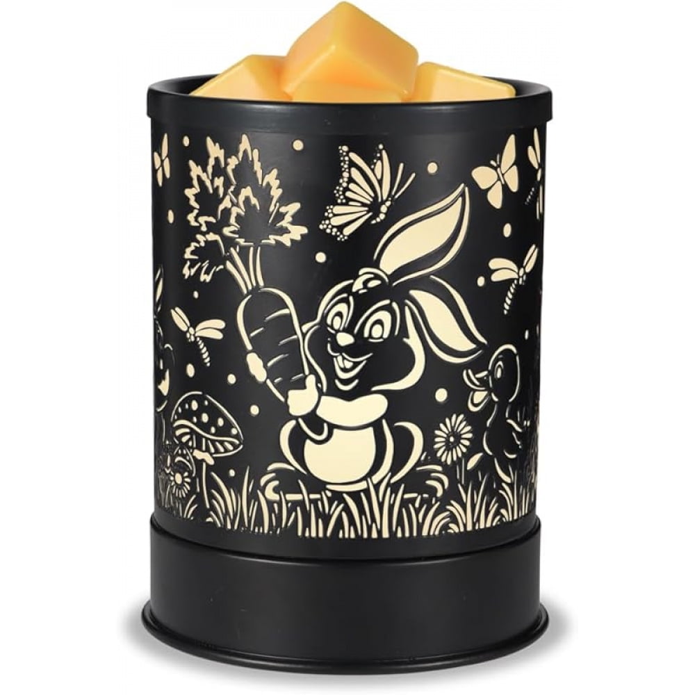 Metal Wax Melts Warmer, 2-in-1 Electric Scented Candle Wax Melter and ...