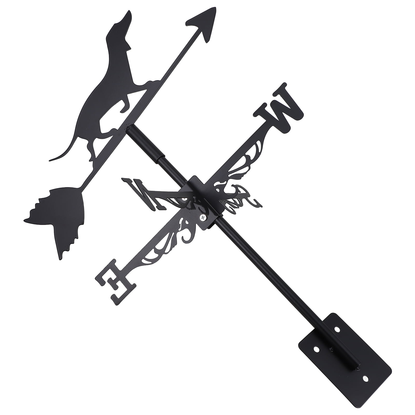 Metal Weather Vane Animal Shaped Weather Vane Wind Direction Indicator ...