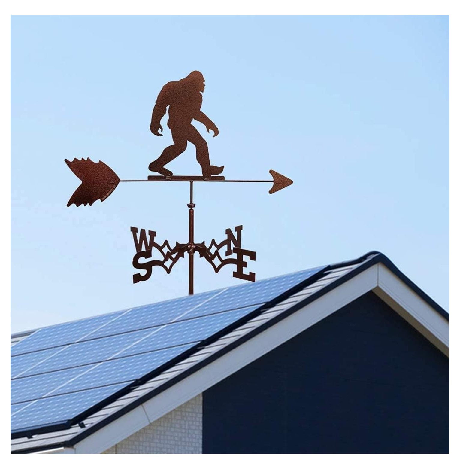 Metal Weather Vane Wind Direction Measuring Instrument Roof ...