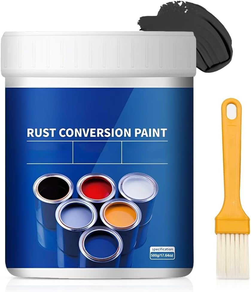 Metal Weatherproof Rust Conversion Paint, Metal Protection Water-Based ...