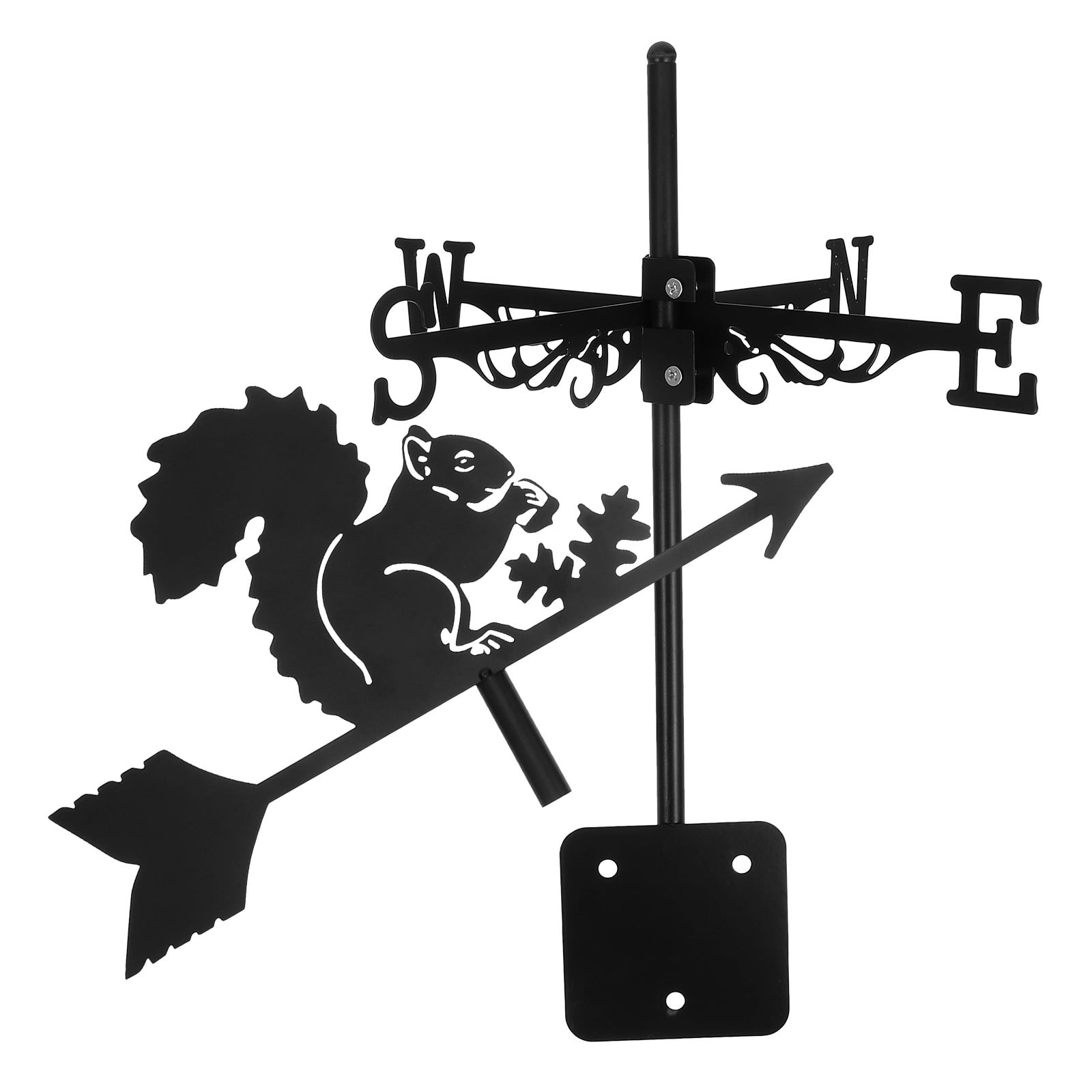 Metal Weathervane for Roofs Patios and Yards Outdoor Wind Vane with ...