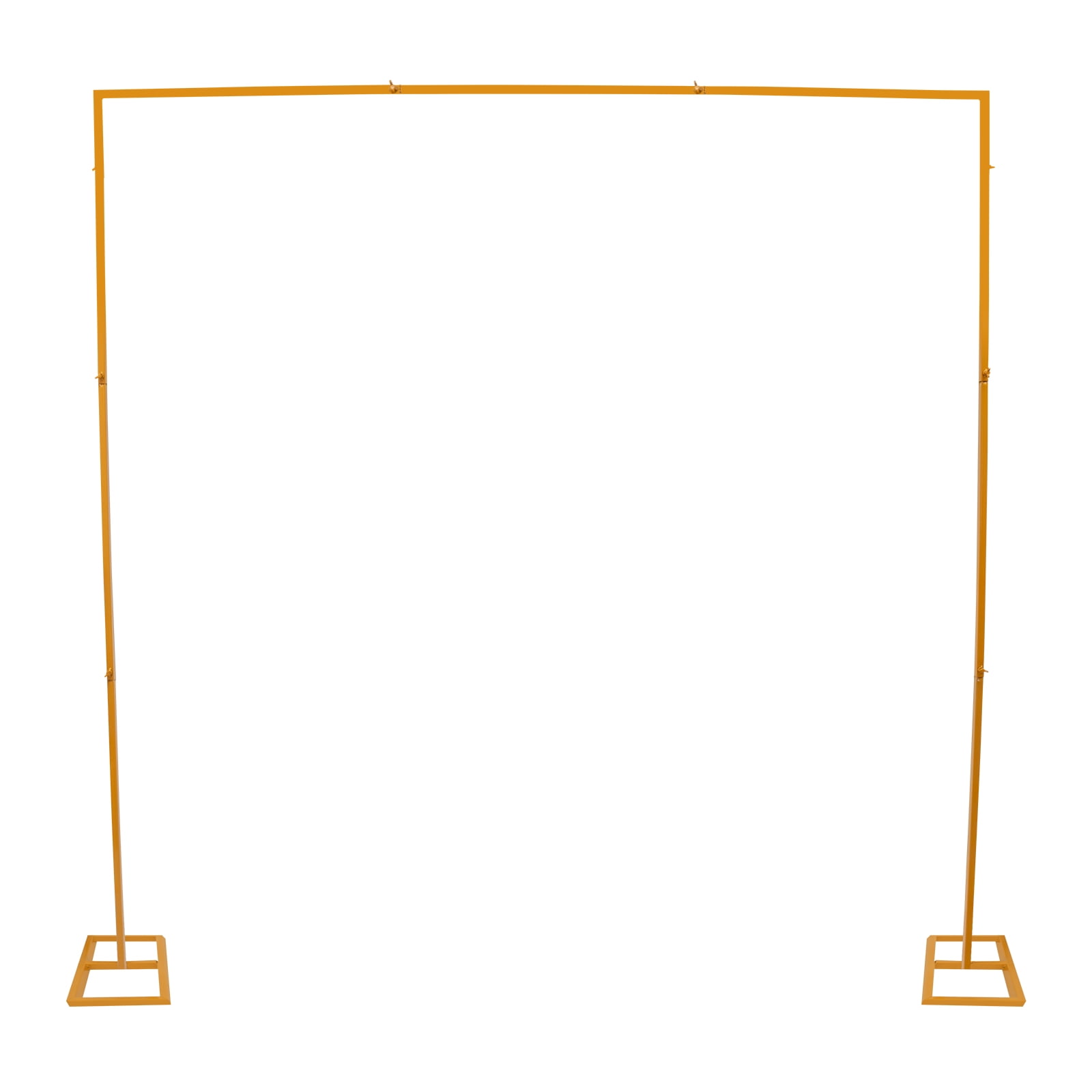Metal Wedding Stand, 7.87ft Metal Wedding Backdrop Stand, Square Gold ...