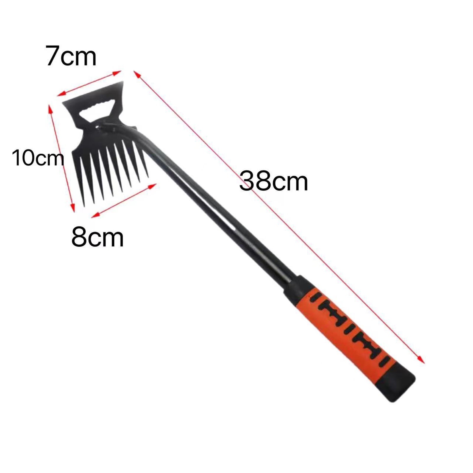 Metal Weed Cleaning Shovel 2 In 1 Garden Rake Stainless Steel 5/6/8/11 ...