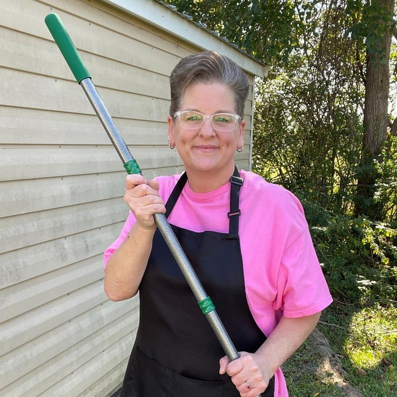 Metal Weeder - Stand Up Weed Puller Tool with Steel Long Handle - Made ...