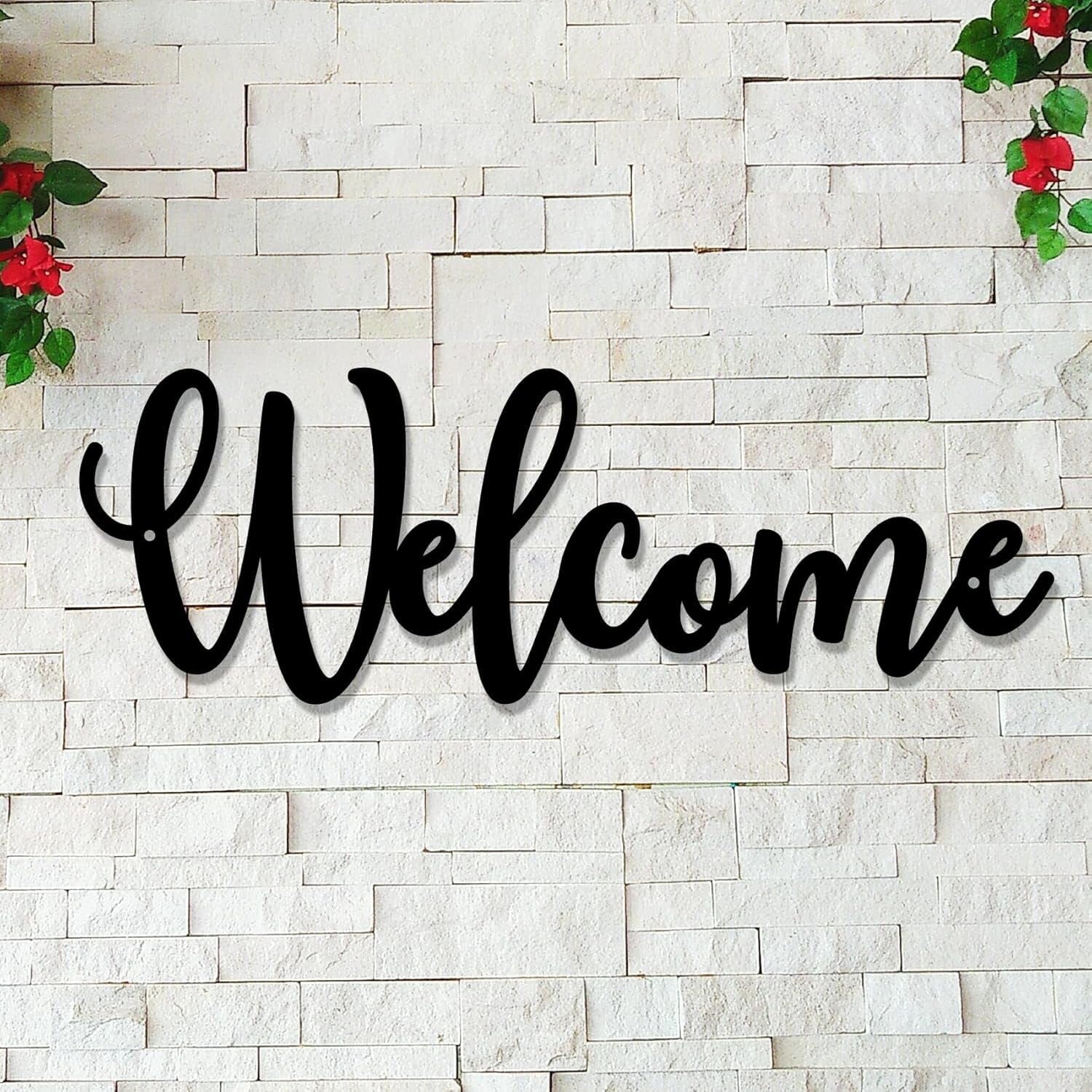 Metal Welcome Sign, Welcome Wall Decor, Welcome Letters Sign, Welcome ...