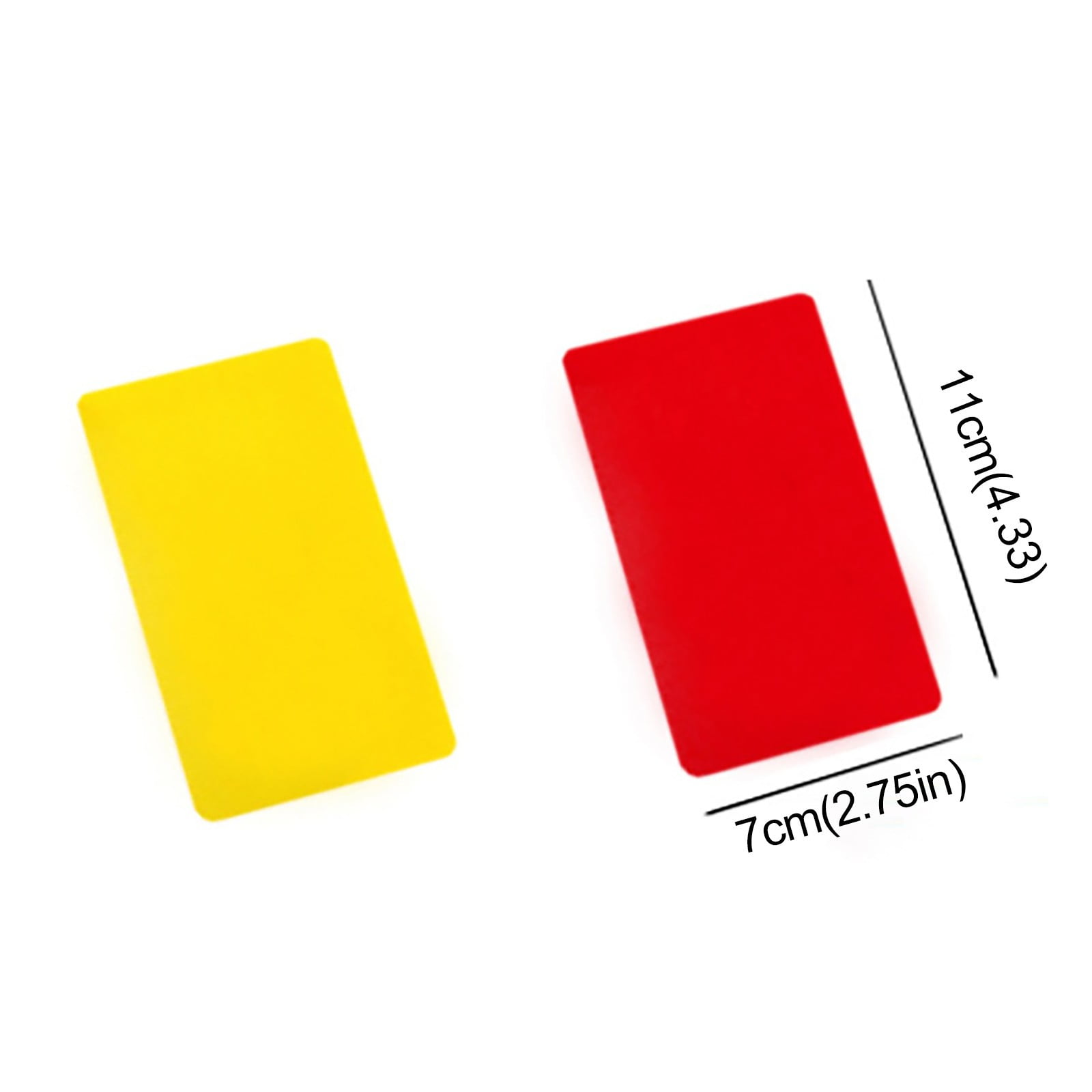 Metal Whistle With Sports Referee Card Set, Red / Yellow Card And ...