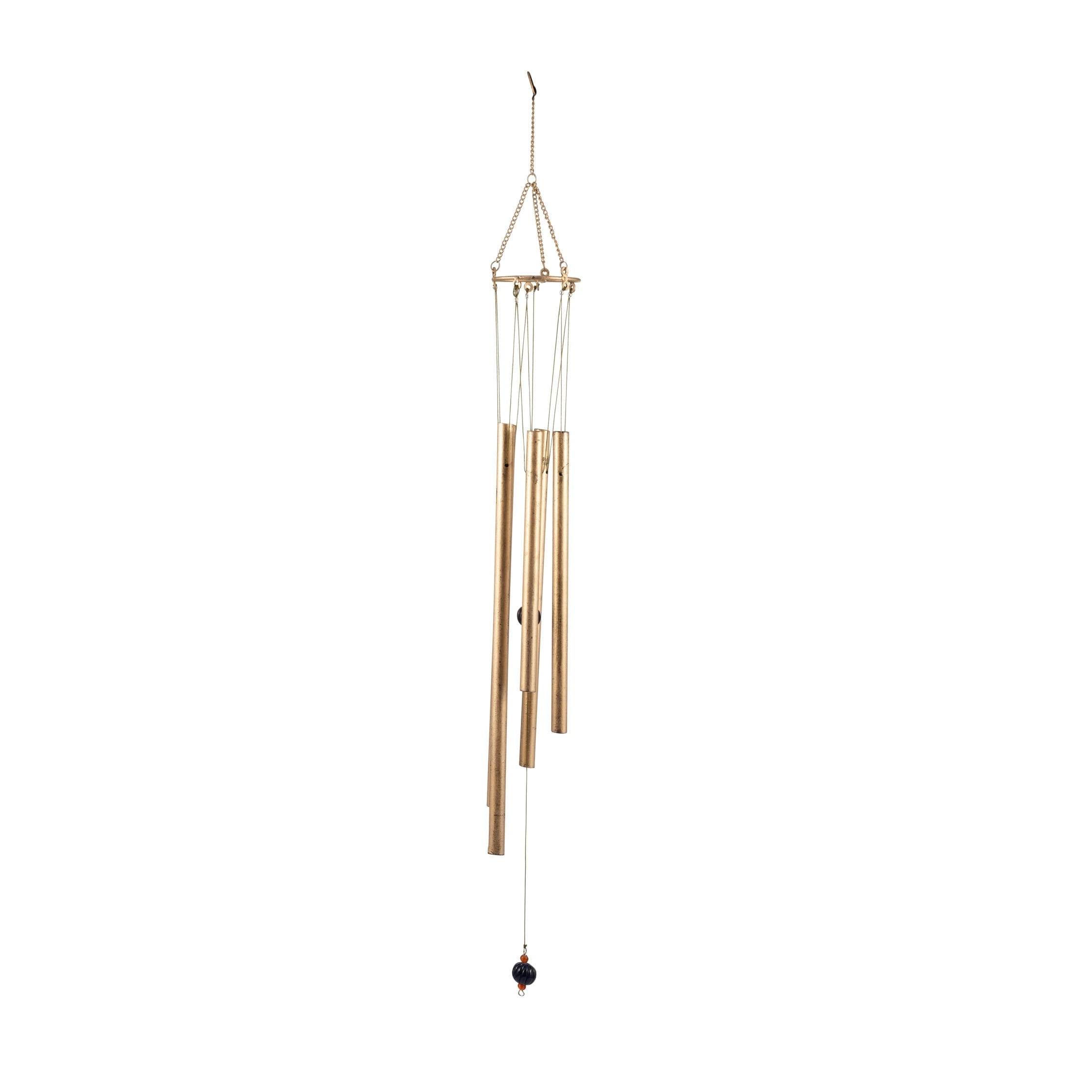 Metal Wind Chimes Contemporary Gold Pipe Outdoor Wind Chime Bells ...
