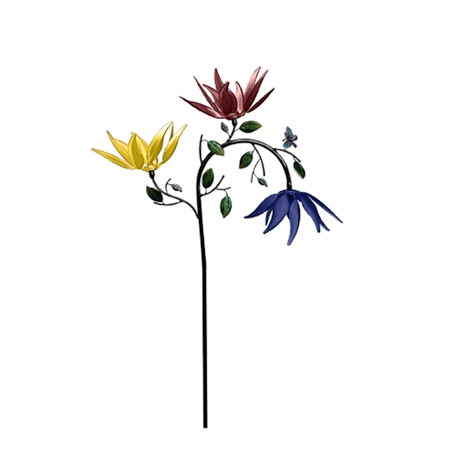 Metal Wind Spinner,33” Wind Spinners Outdoor,Peacock Windmill with ...