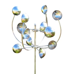 Wind Spinners Outdoor, 75" Large Metal Kinetic Wind Sculptures for ...