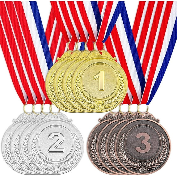 Metal Winner Gold Silver Bronze Award Medals Style Metal Winner Awards ...
