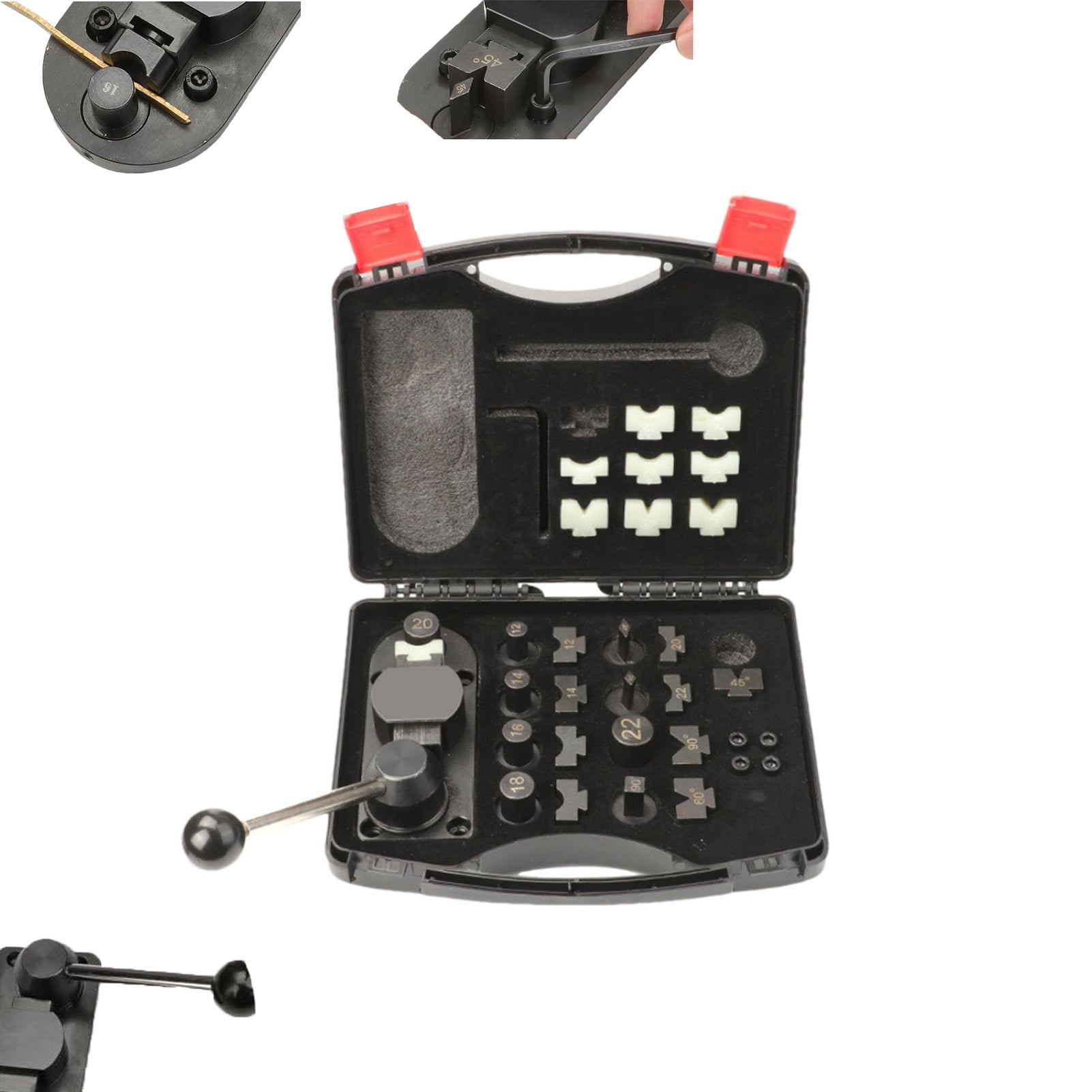 Metal Wire Bending Jig Set with Adjustable Dies Heavy Duty Ring Bender ...