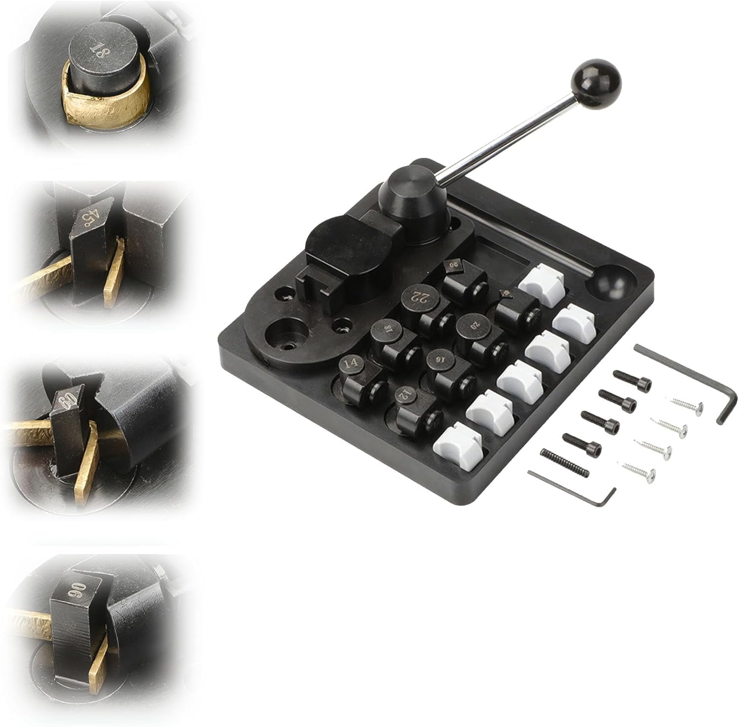 Metal Wire Bending Jig Set with Adjustable Dies, Metal Wire Jewelry ...