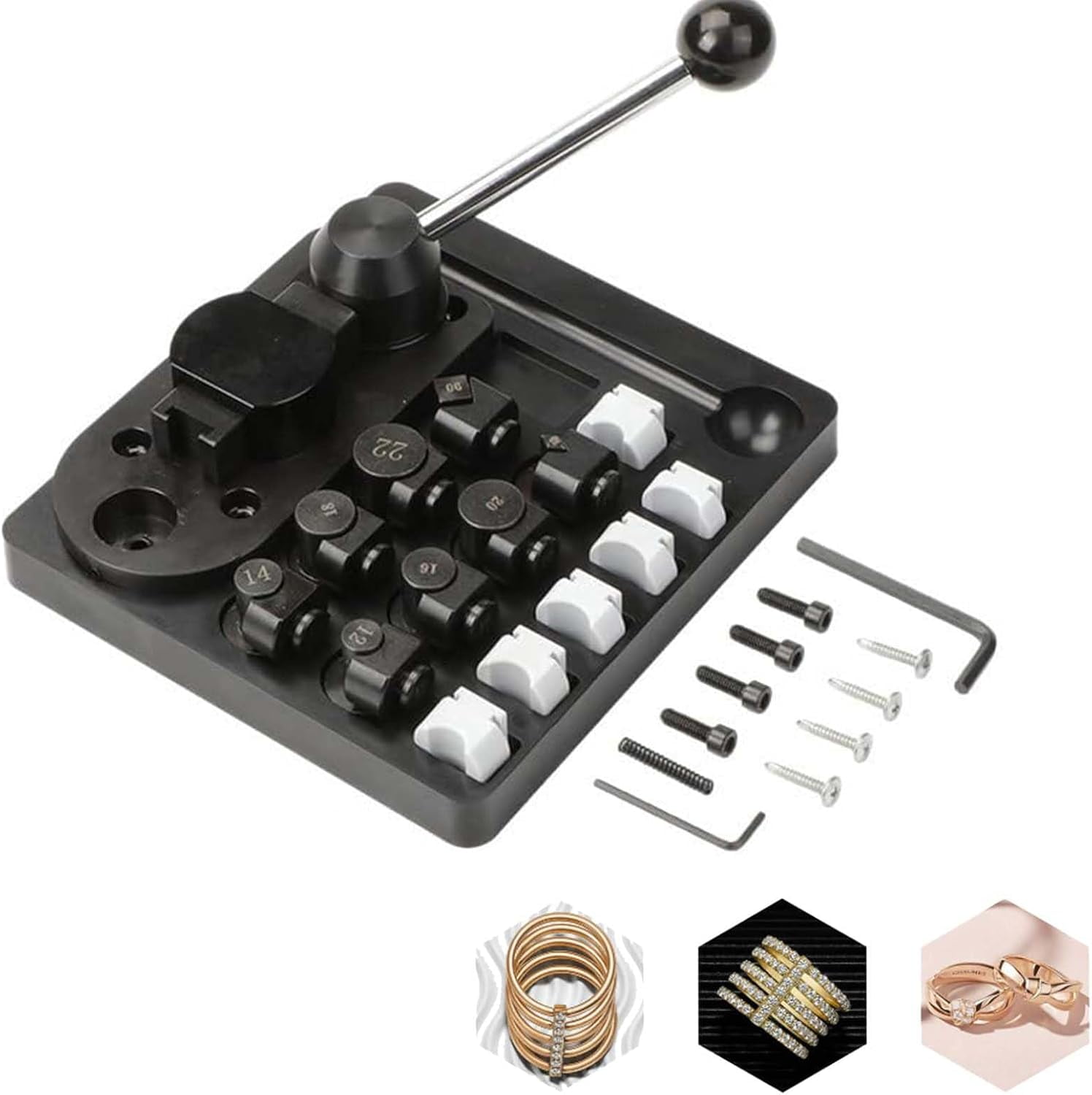 Metal Wire Bending Jig Set with Adjustable Dies, Metal Wire Jewelry ...