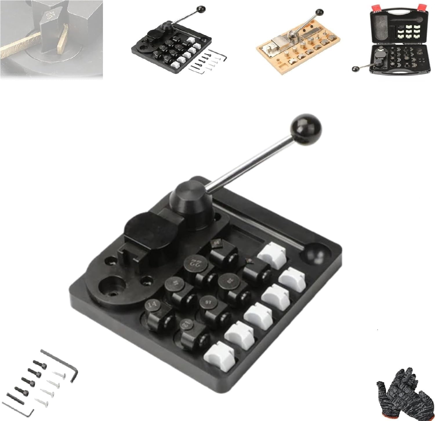 Metal Wire Bending Jig Set with Adjustable Dies, Ring Bending Tool for ...