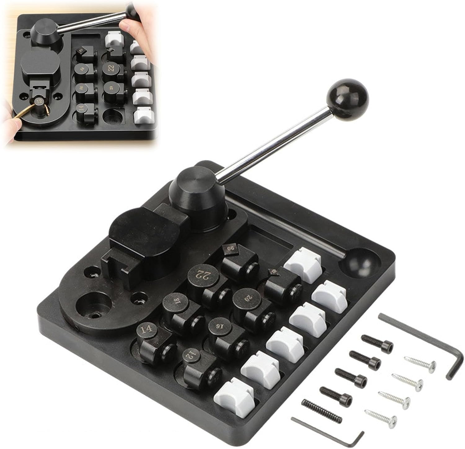 Metal Wire Bending Jig with Set with Adjustable Dies Jewelry Ring and ...