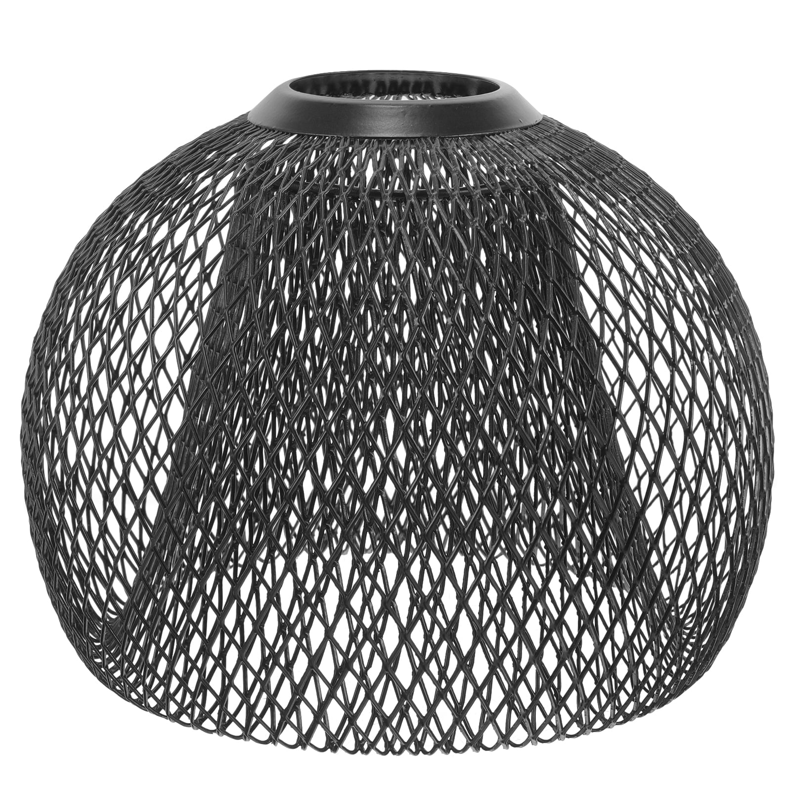 Metal Wire Cage Lamp Shade Mesh Lampshade Hollow Lampshade Pendant Lamp ...