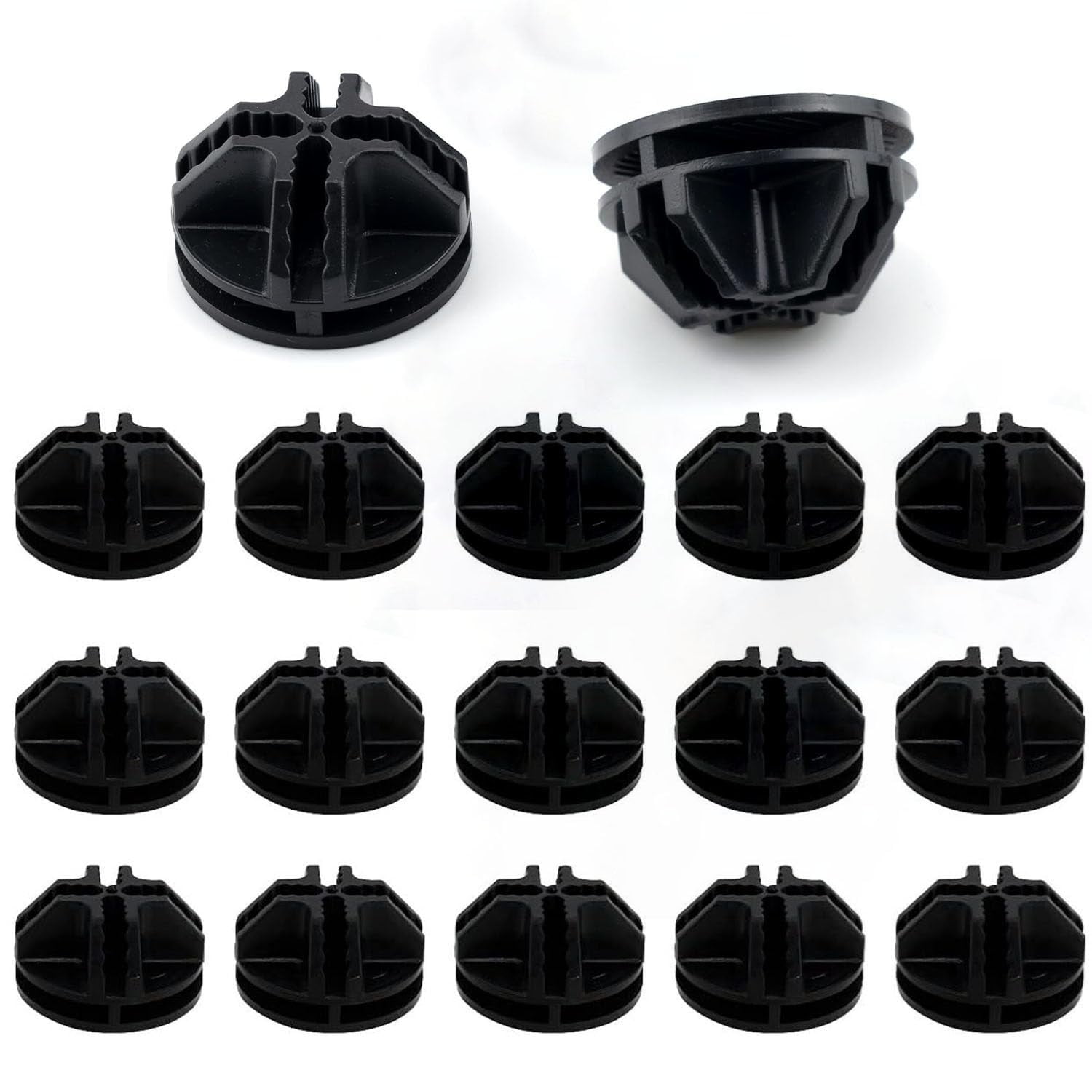 Metal Wire Cube Connectors for Storage Organizer,Durable Plastic Grid ...