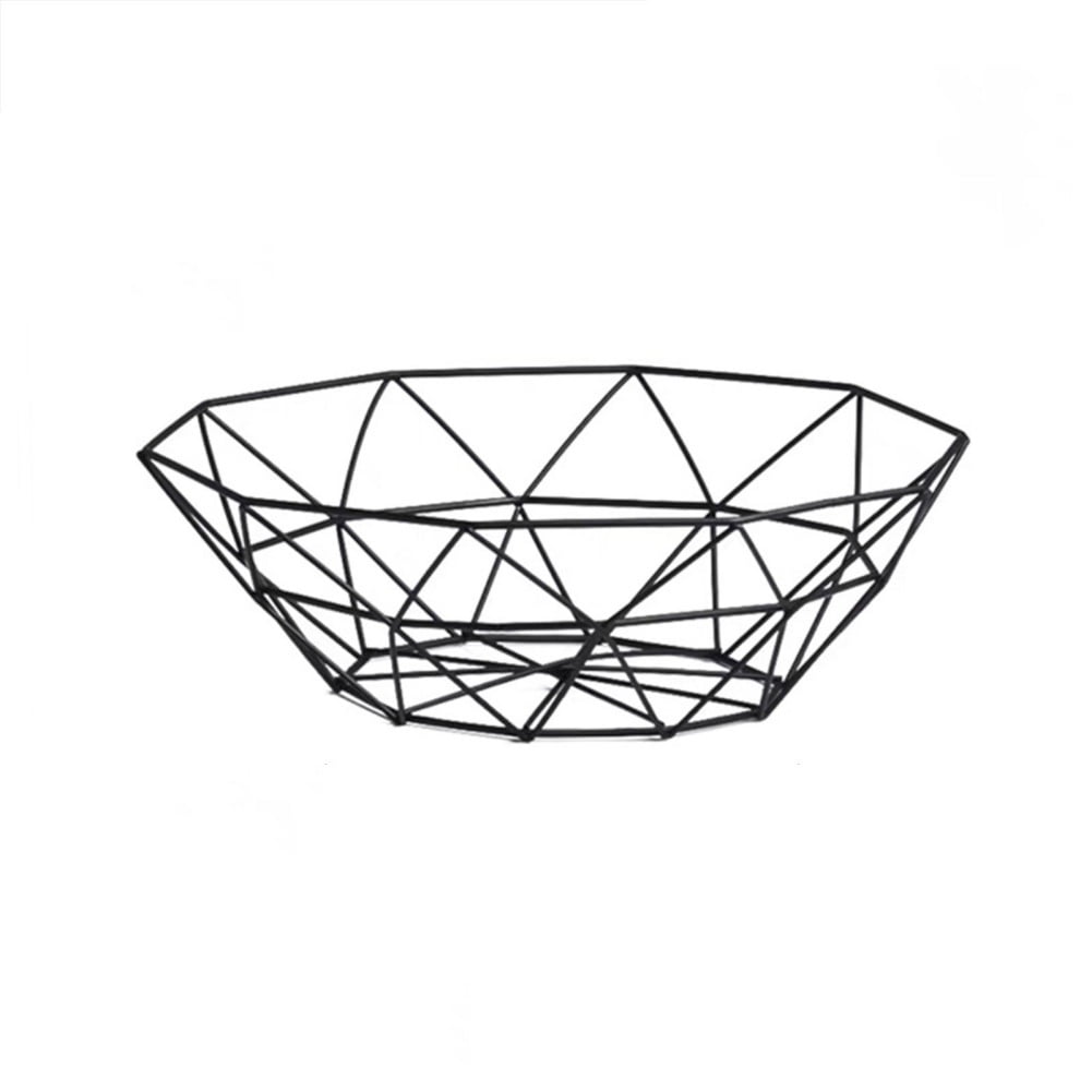 Metal Wire Fruit Bowl for the Counters Anti Rust Vegetables and Fruit ...