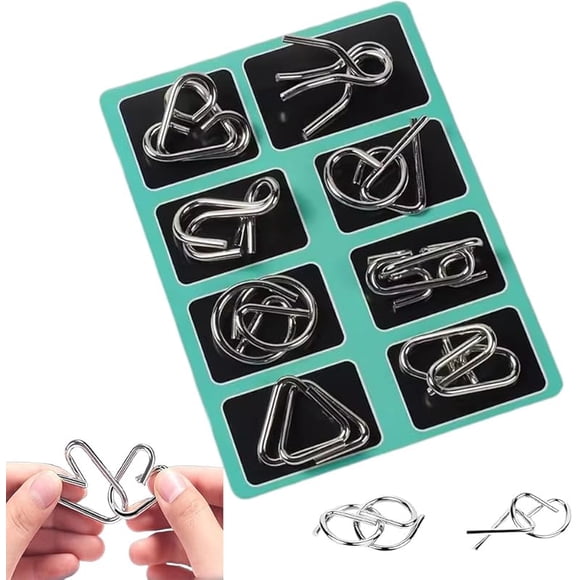 Metal Brain Puzzles