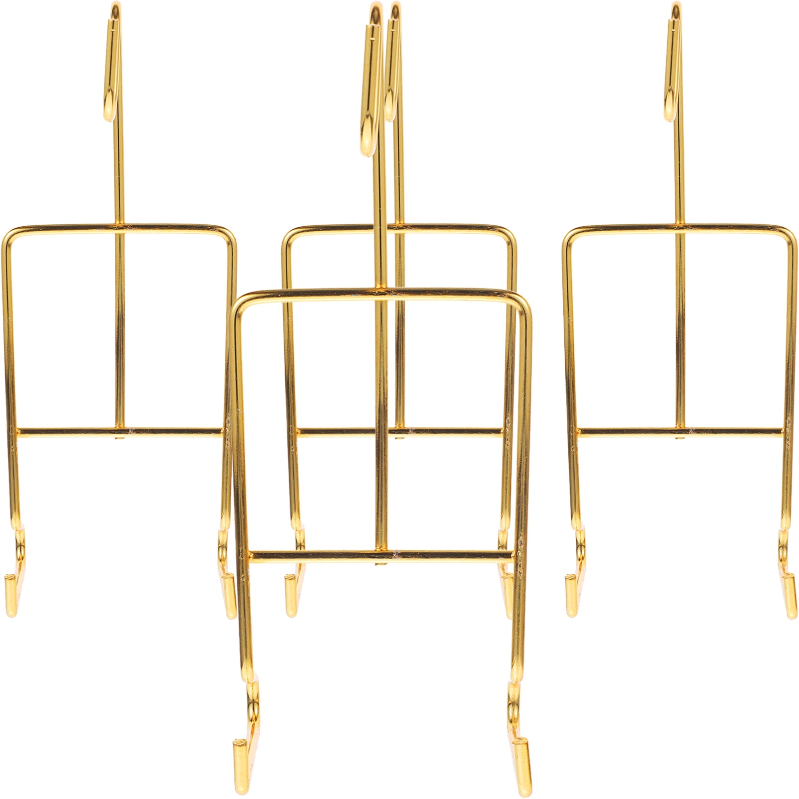 Metal Wire Tea Cup Saucer Display Stand For 4pcs