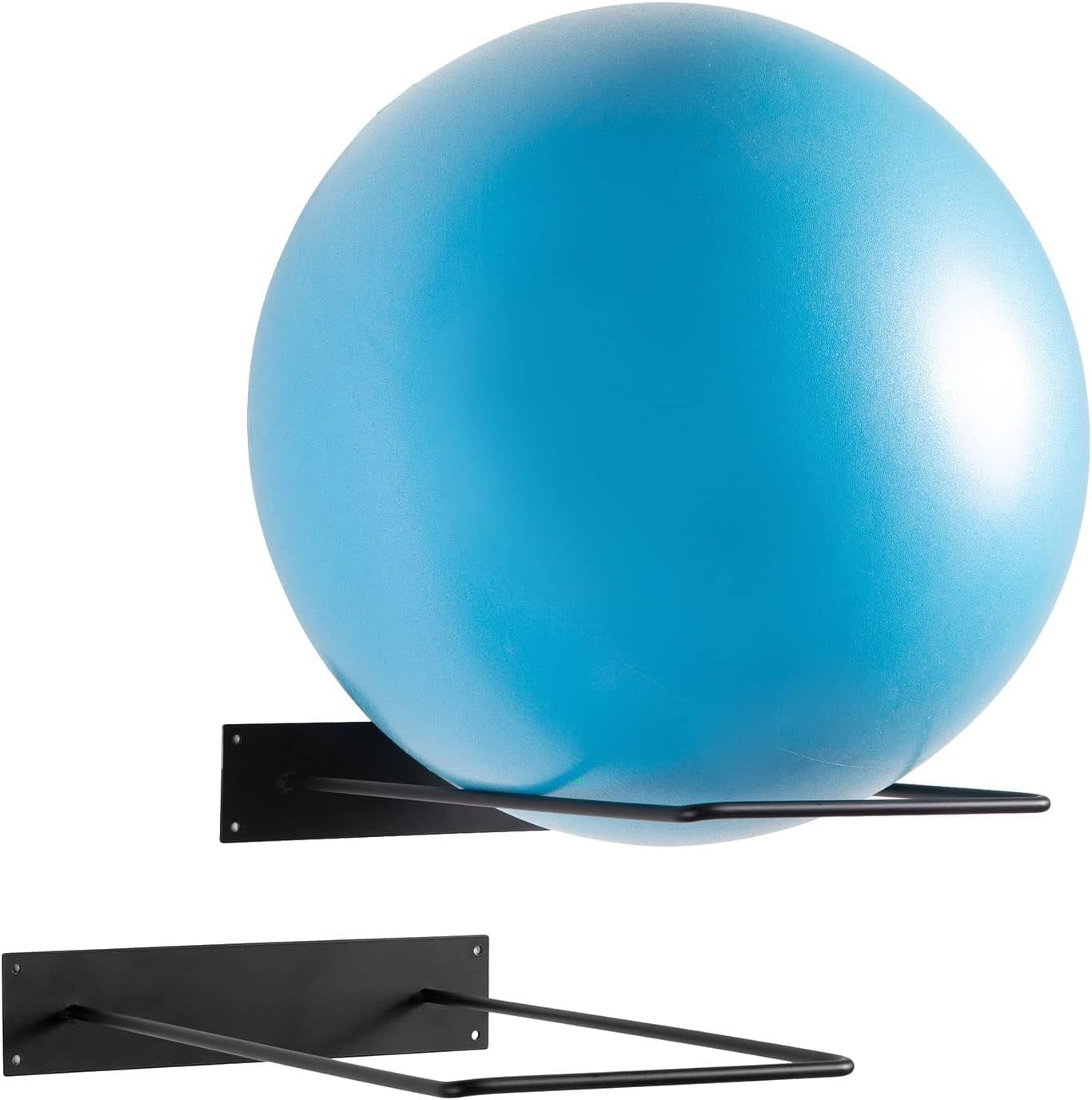 Metal Wire Wall Mounted Yoga Ball Storage Rack, Sport Gym Studio ...