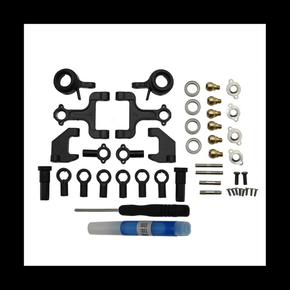 Metal and Lower Swing Arm Steering Cup Set for D12 D22 D32 D42 1/10 RC ...