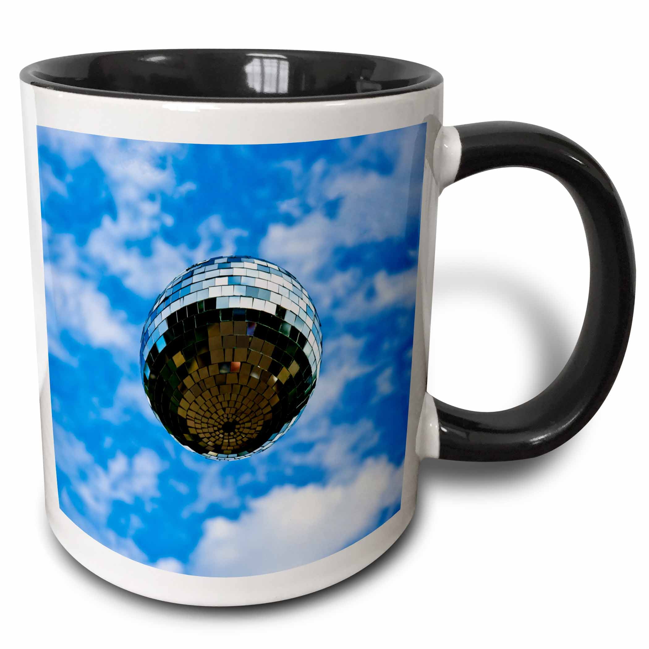Metal and glass sphere hovers in the sky. Impossible is possible 11oz ...