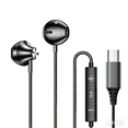 Metal earphones USB-C(TYPE-C) Wired Earbuds for iPad Pro iPhone 15/16 ...