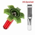 (Metal fin comb + plastic fin comb) Air Conditioner Cleaning Fin Comb ...