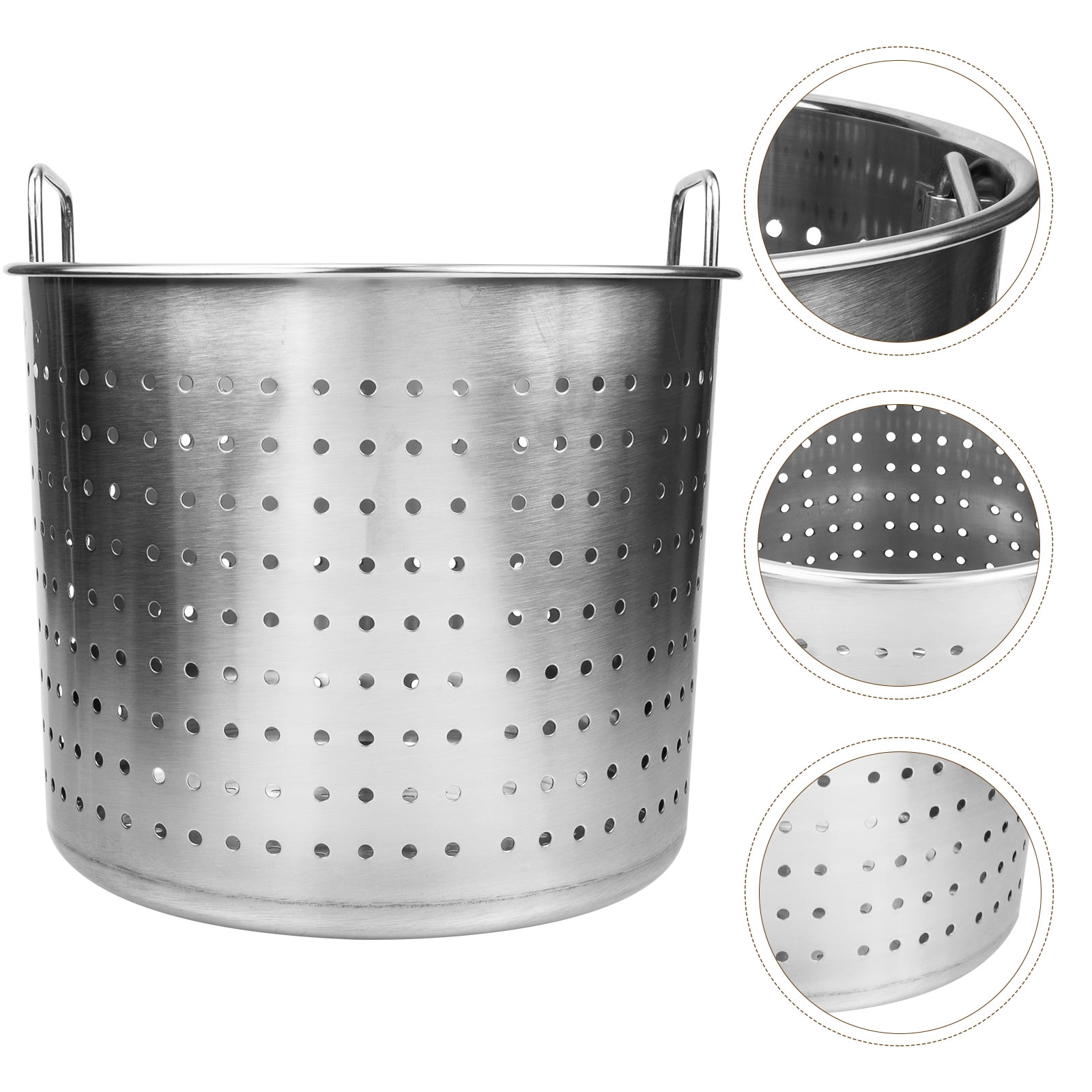 Metal for Kitchen Stainless Steel Crawfish Pot Seafood Boil Pot Multi ...