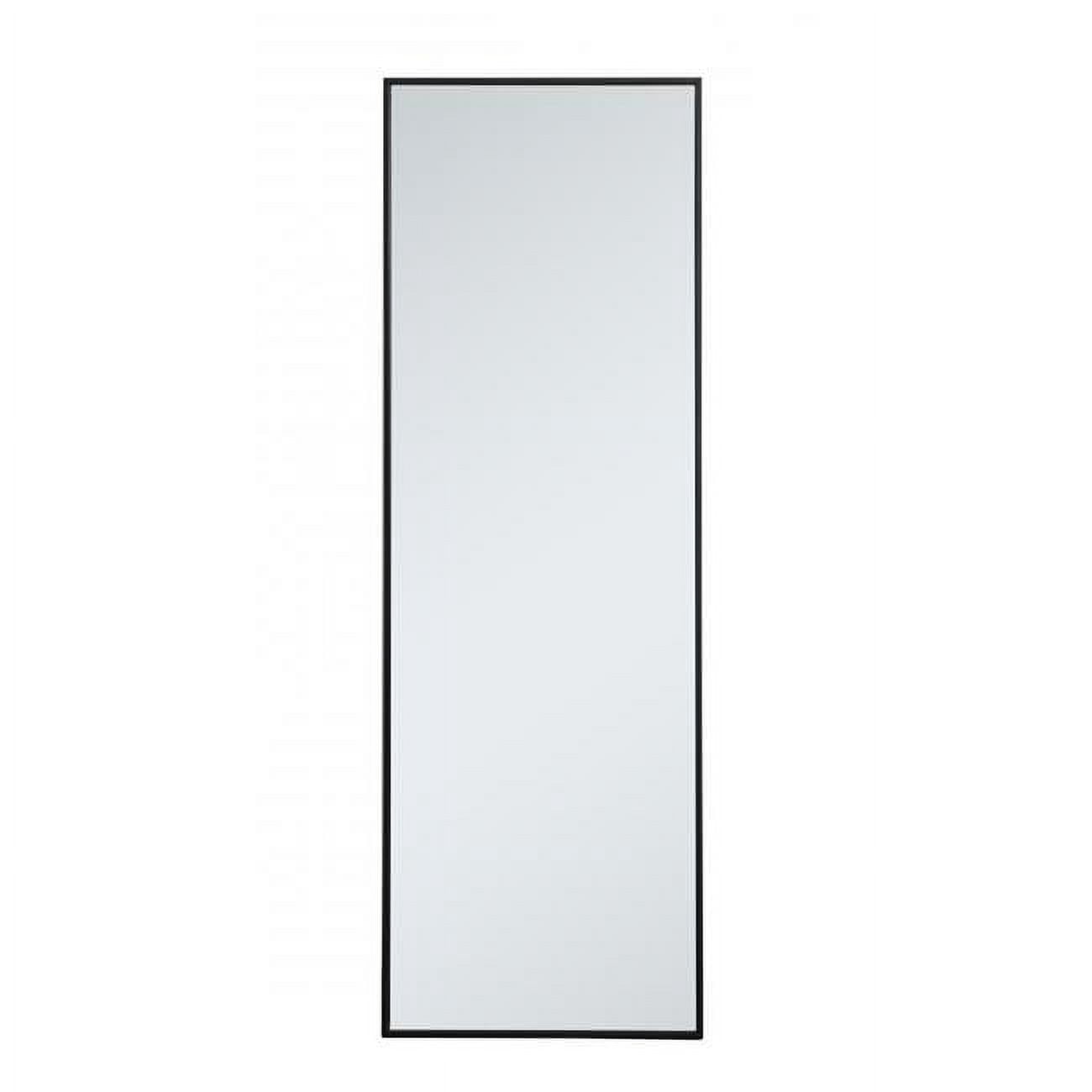 Metal frame rectangle mirror 20 inch in Black - Walmart.com