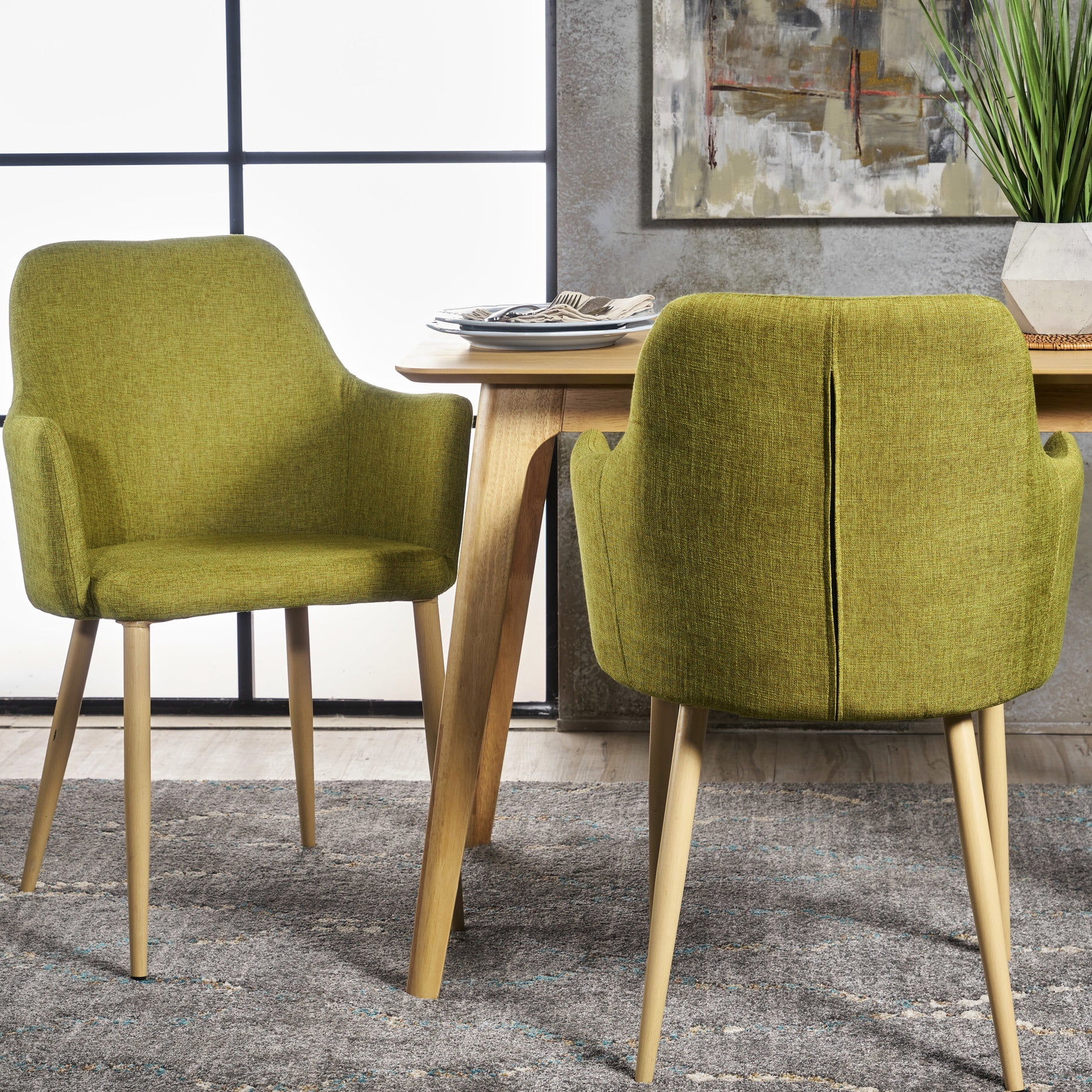 Metal - framed with wood look | Good for long - term use | Durable and ...