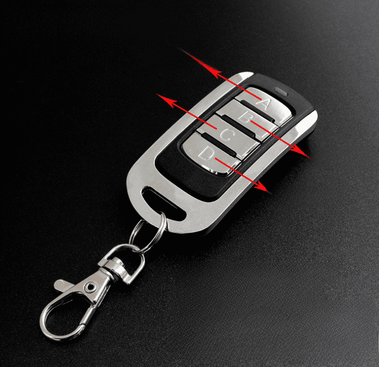 Metal remote control 1801 multi-frequency Super copy pair copy wireless ...