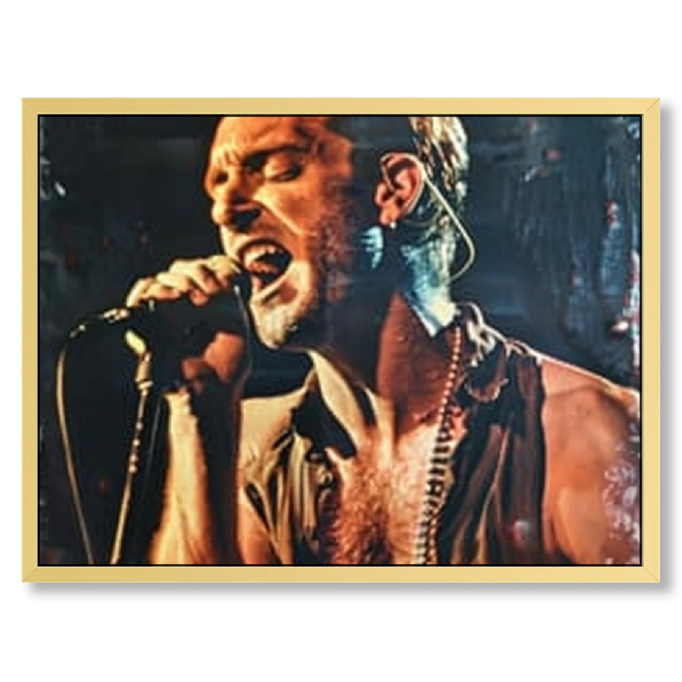 Metal sign Layne Staley Metal Sign Garage Shop Living Room Tin Sign ...