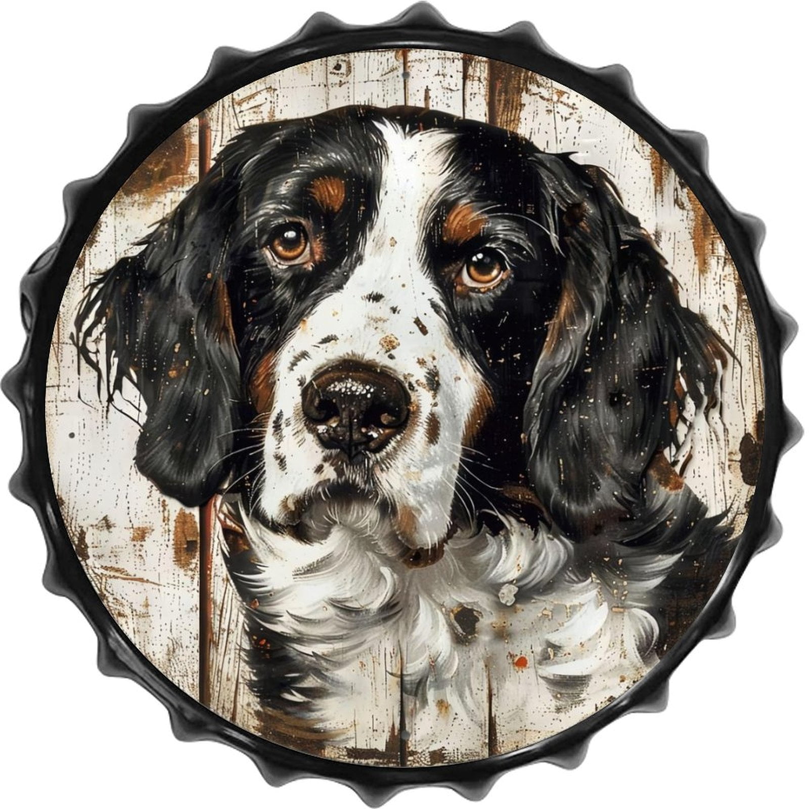Metal signs: English Springer Spaniel Dog Distressed Sign Vintage ...