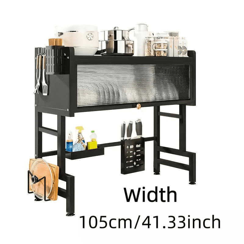 Metal sink kitchen storage: multifunctional table storage for storing ...