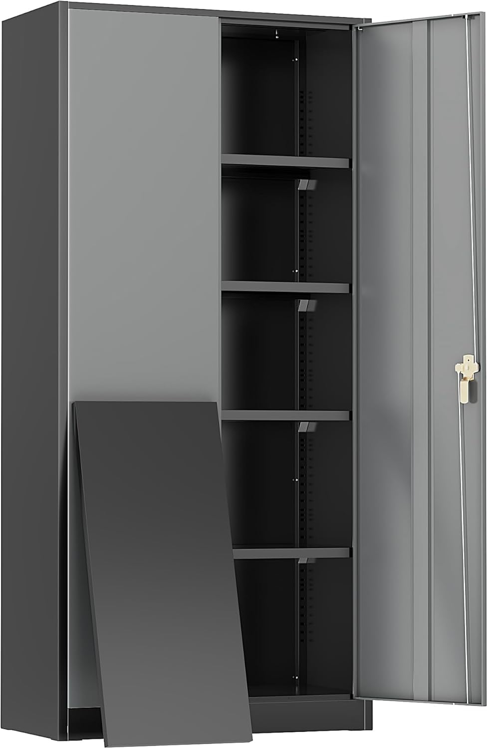 Metal storage cabinet, lockable garage storage cabinets with locking ...