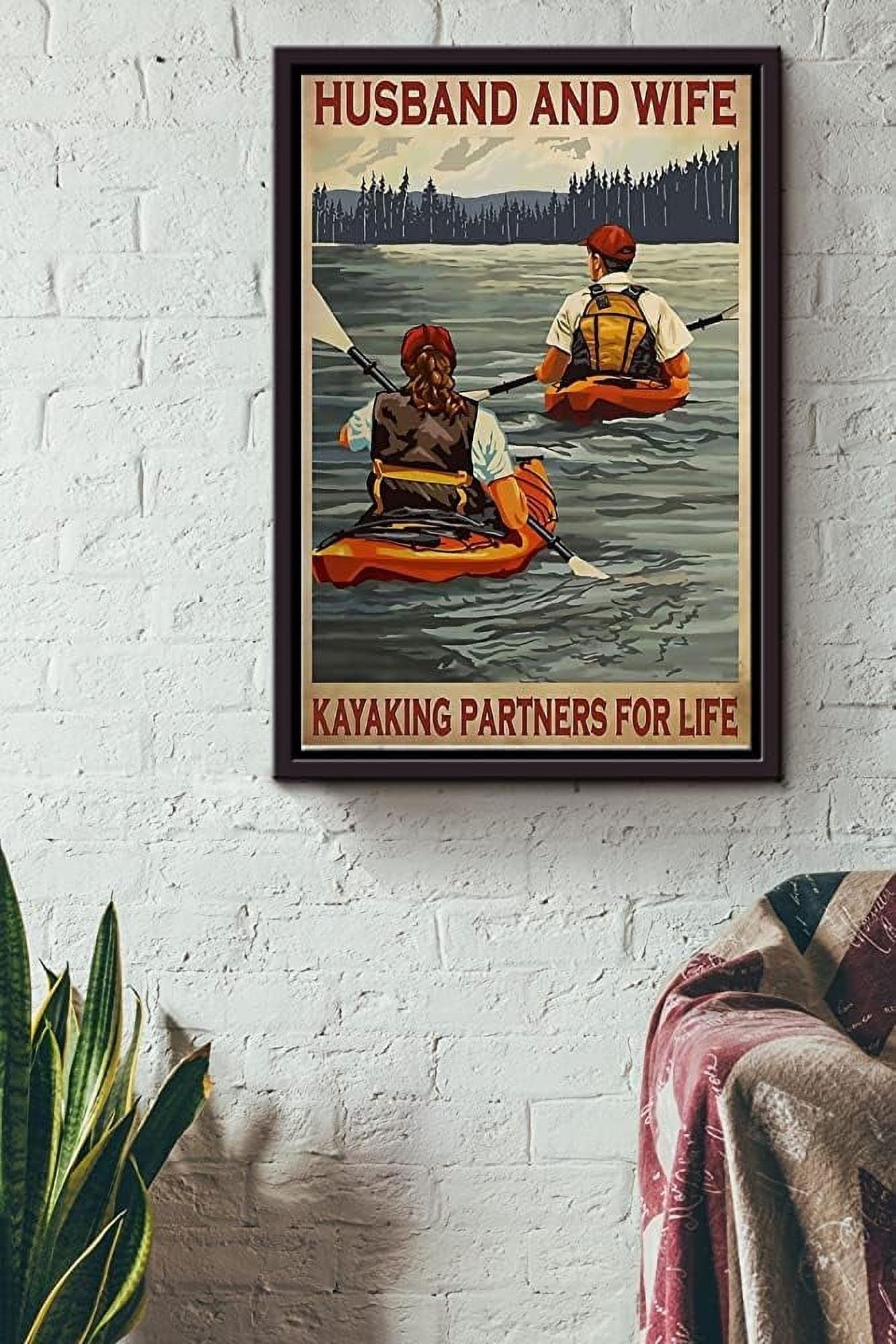 Metal tin Sign Plaque Husband and Wife Scuba Diving Partners for Life ...